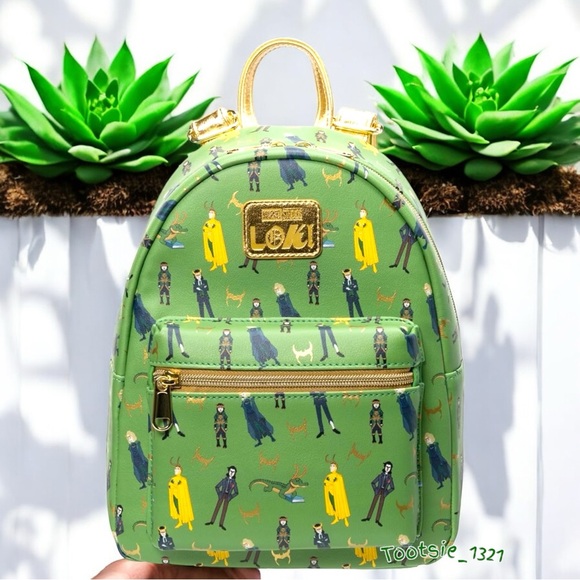 Loungefly | Bags | Loungefly Nwt Loki Multiverse Variants Minibackpack ...